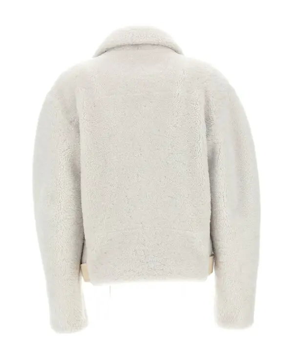 Chloé Shearling Biker Jacket - No