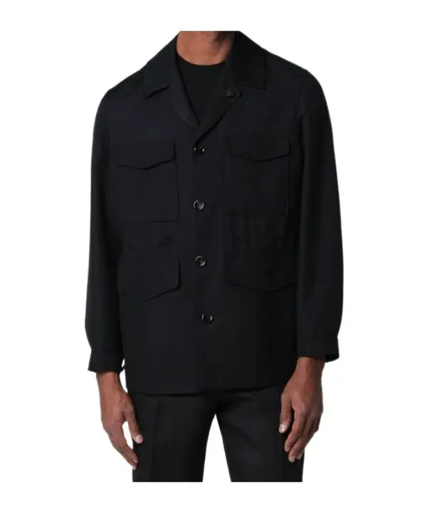 LARDINI Utility Pocket Coat