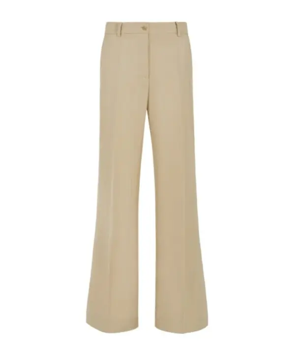 P.a.r.o.s.h Wide Leg Trousers - Nude