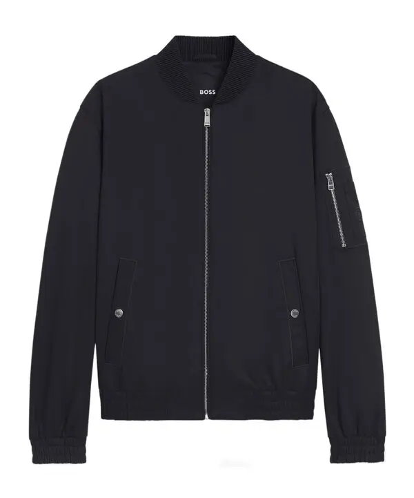 Hugo Boss Zip-up Bomber Jacket
