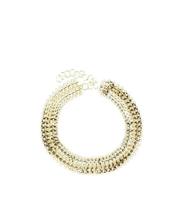 Rabanne Chain Link Belt - Nude