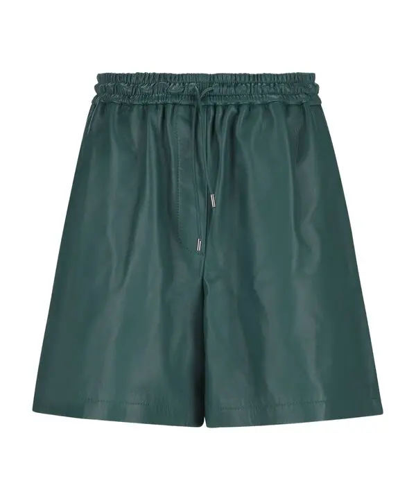 Loewe Elasticated Waist Drawstring Shorts With Anagram Embossing
