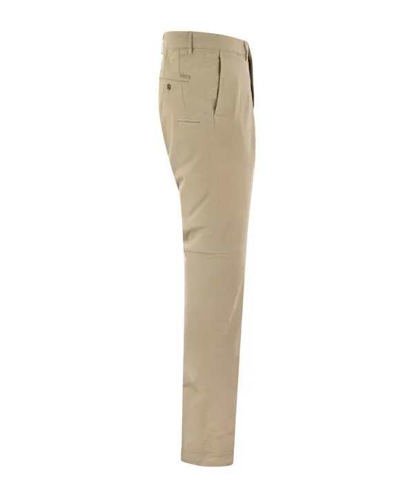Peserico Stretch Gabardine Chino Pants - Nude