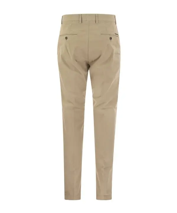 Peserico Stretch Gabardine Chino Pants - Nude