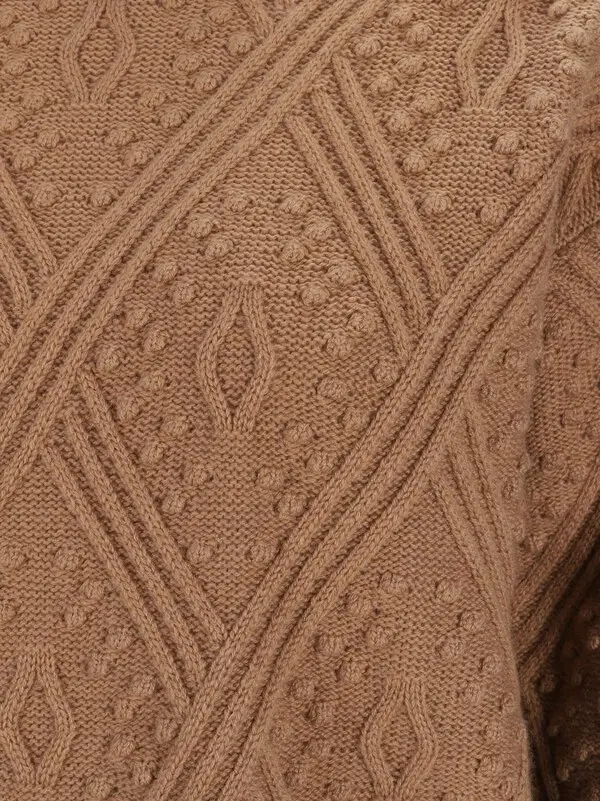 Max Mara High Neck Long Sleeve Jumper