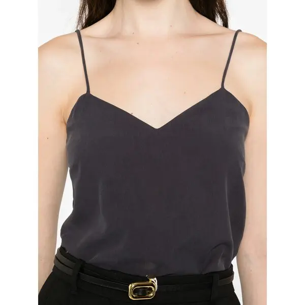 Max Mara V-neck Spaghetti Strap Top
