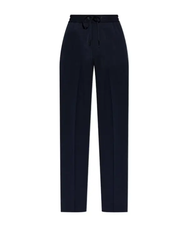 Iceberg Plaid Patterned Pleated Trousers - Black