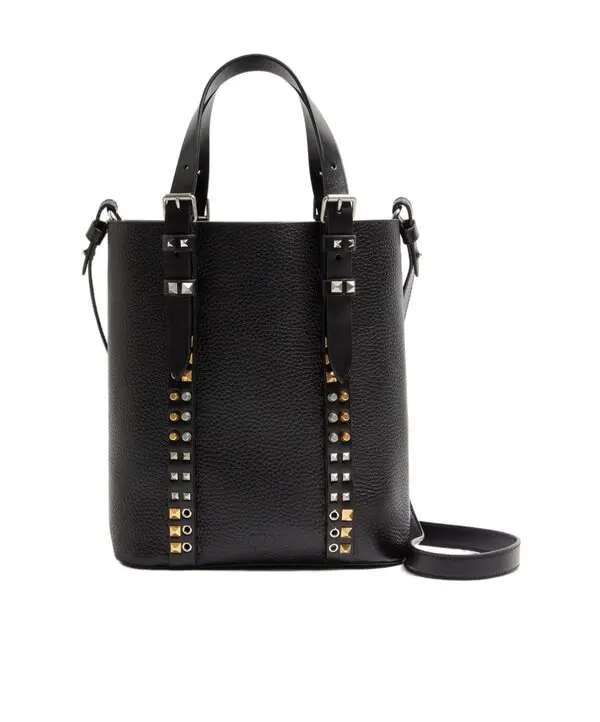 Valentino Garavani Rockstud Small Shoulder Bag - Black