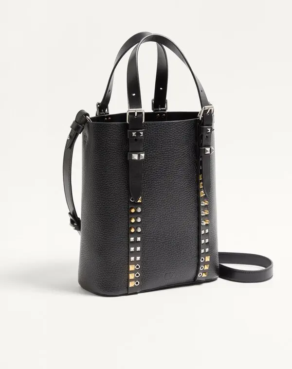 Valentino Garavani Rockstud Small Shoulder Bag - Black