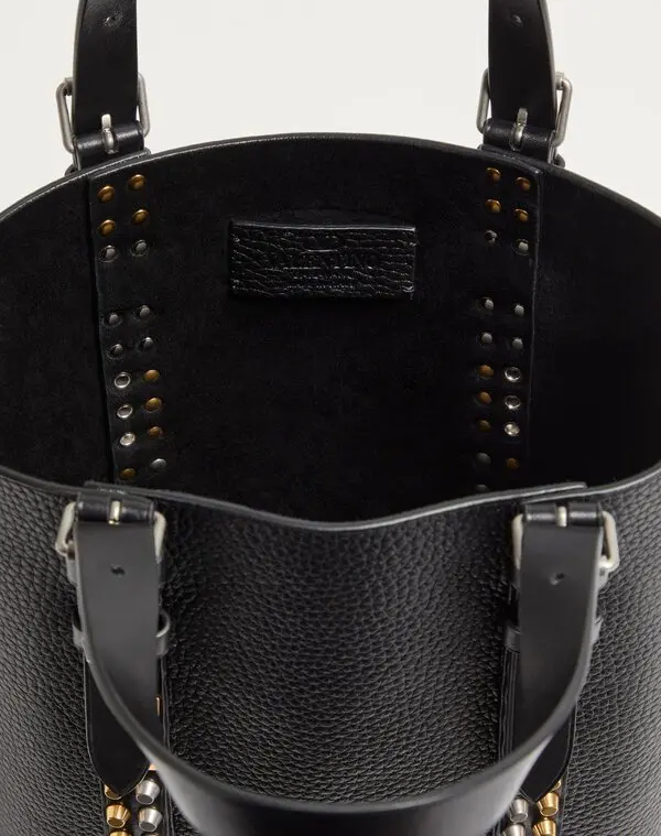 Valentino Garavani Rockstud Small Shoulder Bag - Black