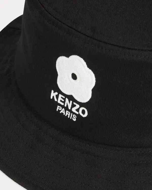 Kenzo Flower Logo Embroidered Bucket Hat