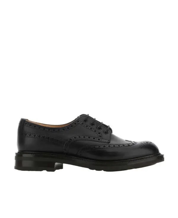 Church's Polished Lace-up Brogues - Black