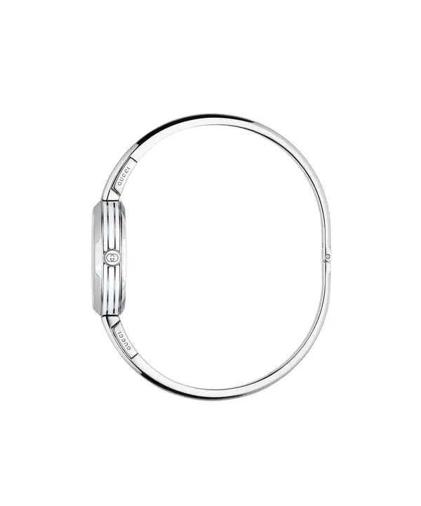 Gucci Stainless Steel Watch With Pink Guilloche Dial - Multicolor