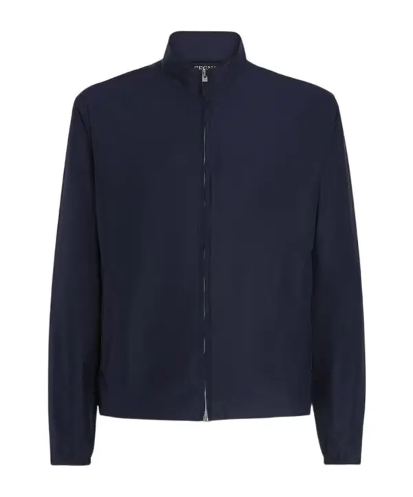 Zegna High-neck Zip Jacket