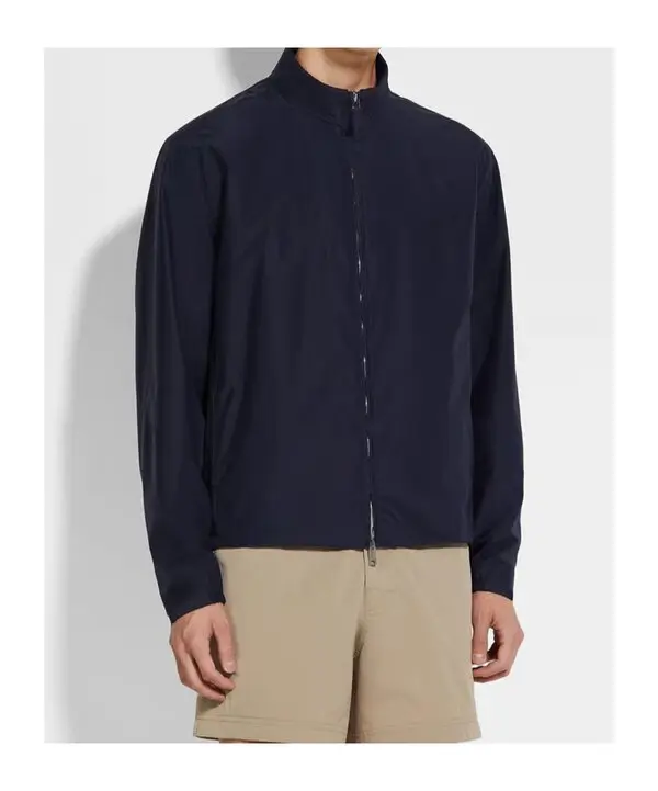Zegna High-neck Zip Jacket