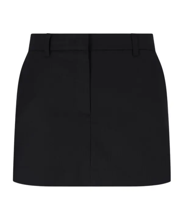 DUNST Micro Miniskirt - Black
