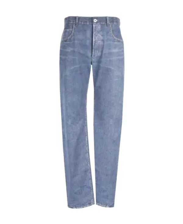 Bottega Veneta Straight-leg Leather Jeans