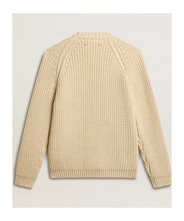 GOLDEN GOOSE Melody Chunky-knit Cardigan - Nude