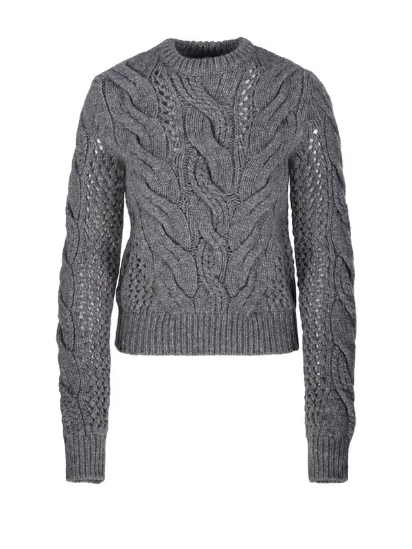 Sportmax Crewneck Long-sleeved Jumper