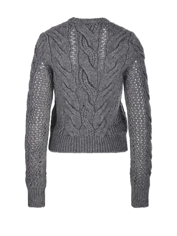 Sportmax Crewneck Long-sleeved Jumper