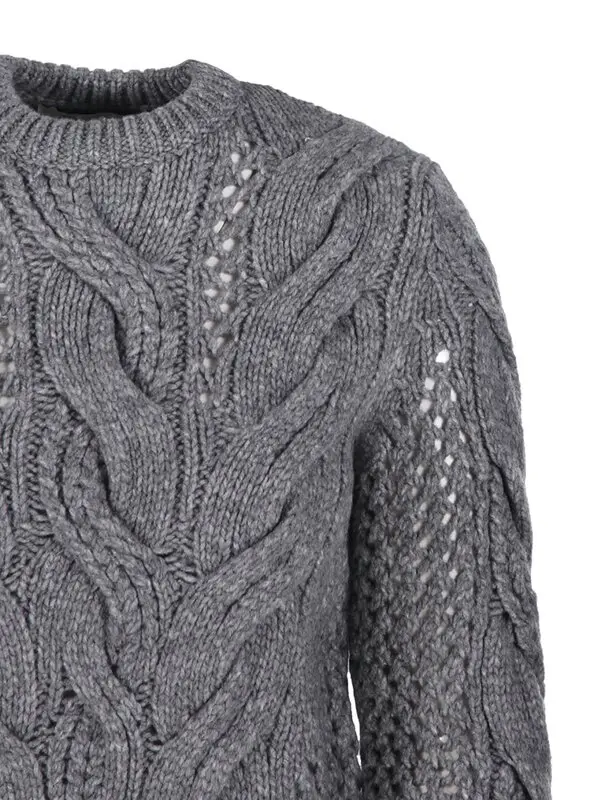 Sportmax Crewneck Long-sleeved Jumper