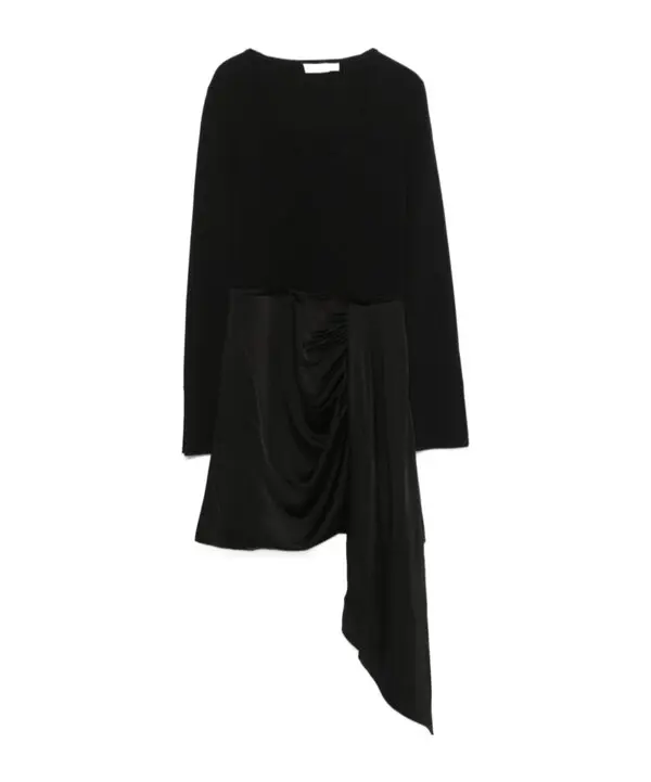Simkhai Draped Mini Dress - Black
