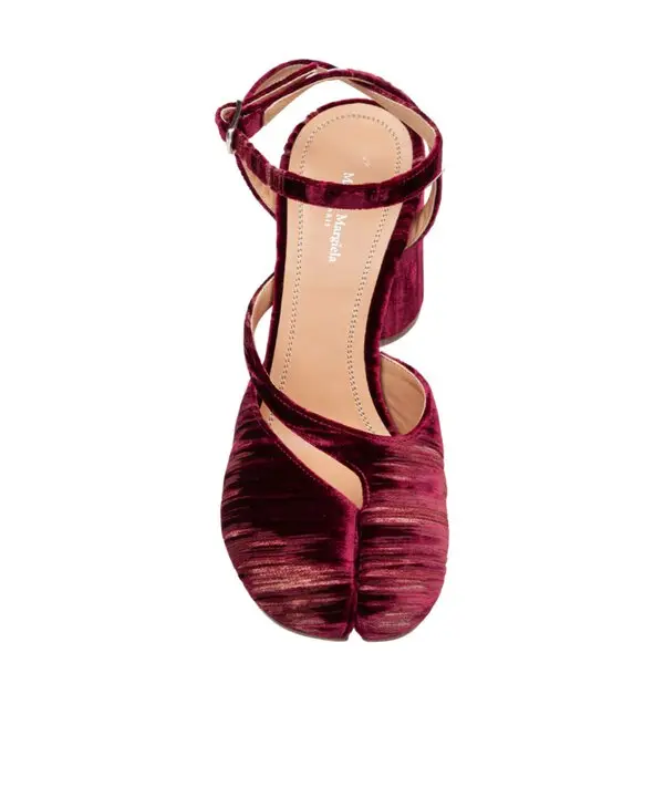 MAISON MARGIELA Tabi Sandal Pumps - Red