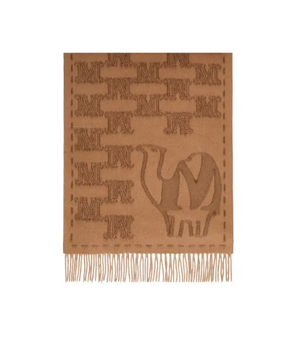 Max Mara Jacquard Cashmere Stole