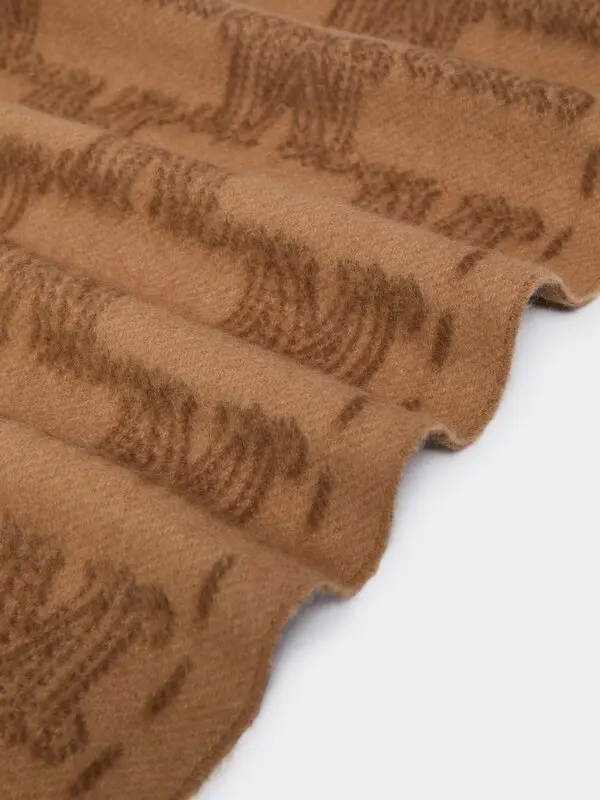 Max Mara Jacquard Cashmere Stole