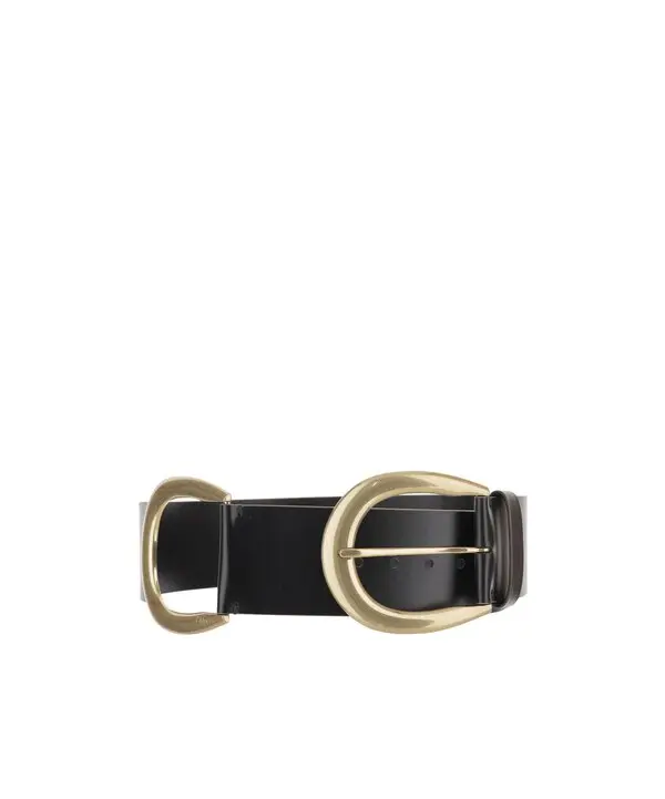 Chloé C Buckle Belt - Black