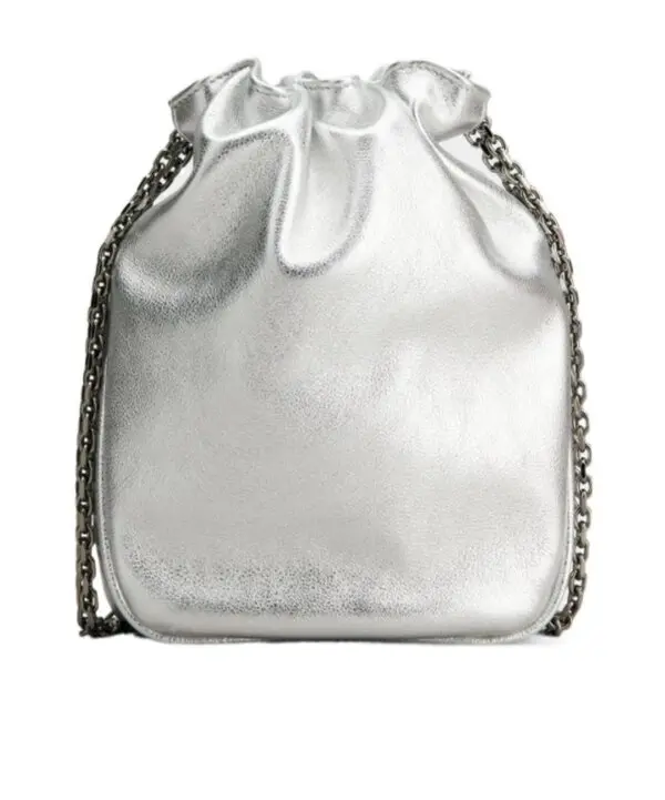 ROGER VIVIER Pilgrim Nano Bag - Silver