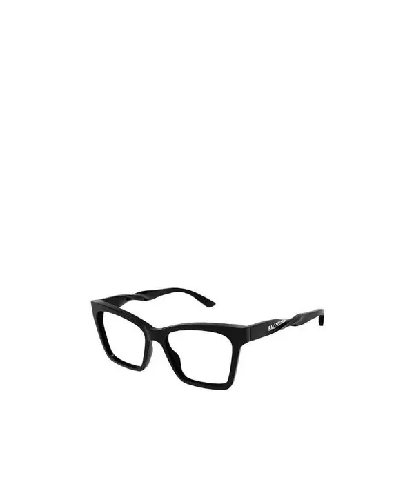 Balenciaga Cat Eye Frame Eyeglasses - Black