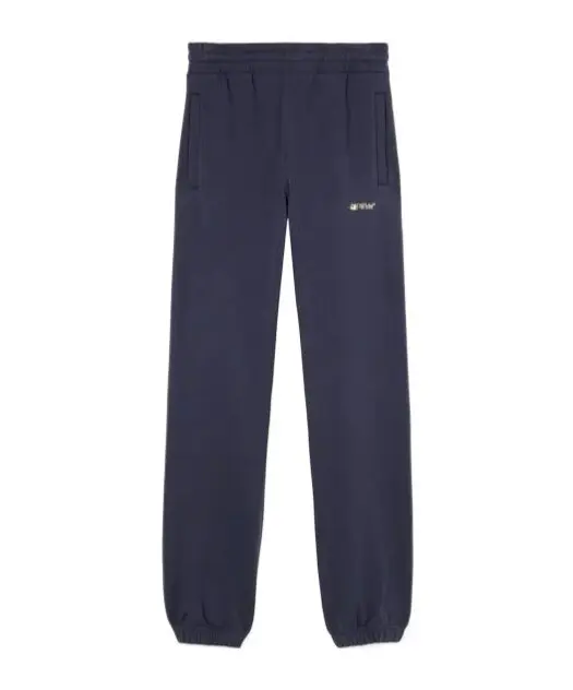 Off-White Ink Logo Print Track Pants - Black