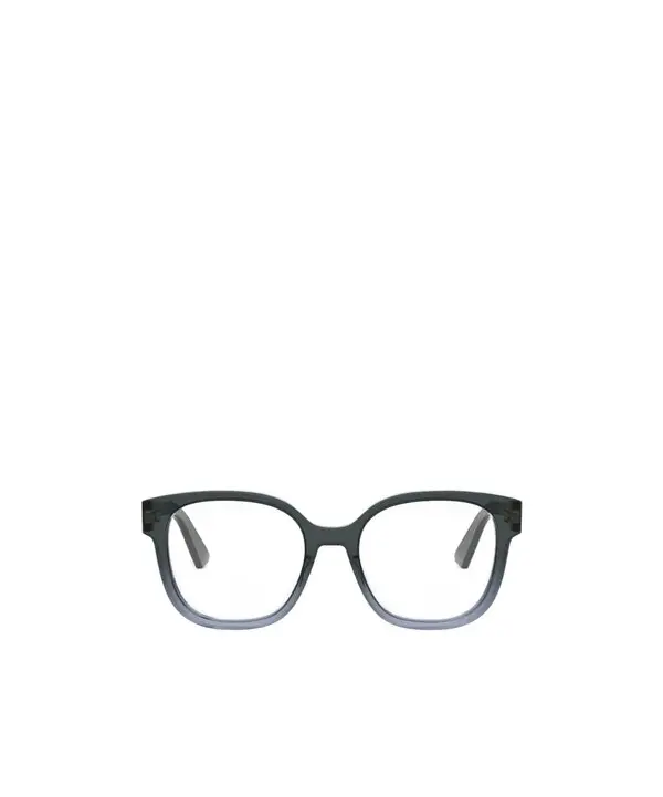 Dior Square Frame Eyeglasses - Black