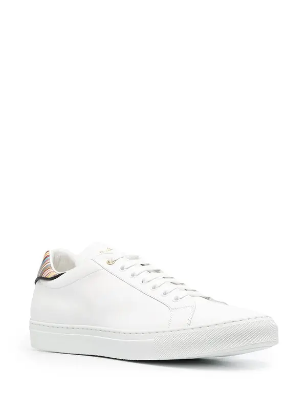 Paul Smith Artist Stripe" Lace-up Sneakers - White
