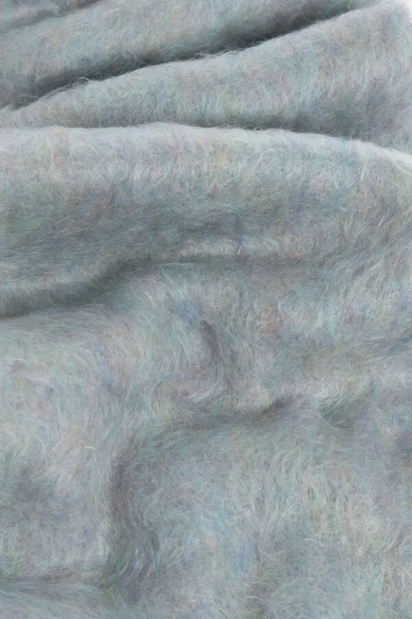 Acne Studios Fringed Scarf - Gray