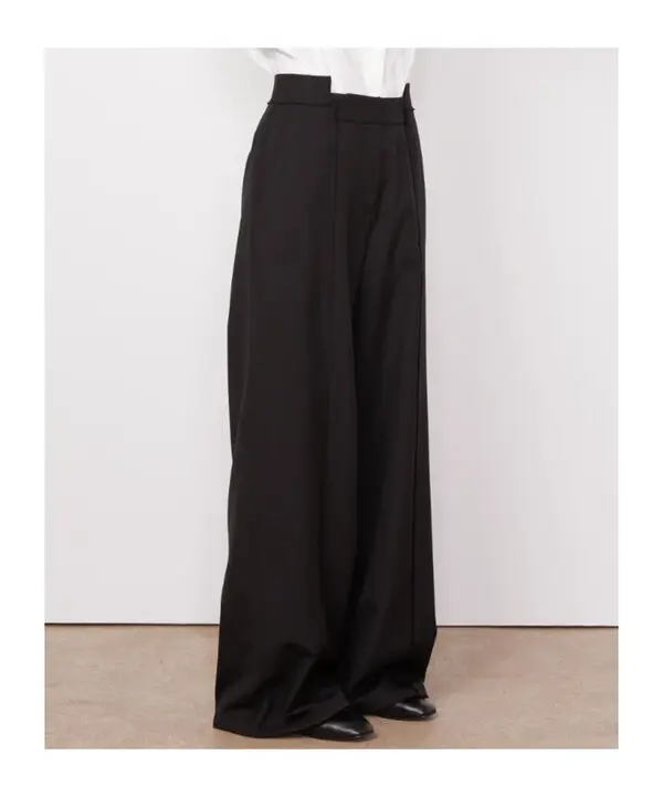 Officine Générale Azora Paneled Trousers - Black