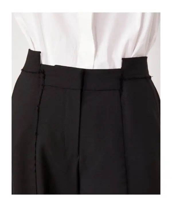 Officine Générale Azora Paneled Trousers - Black