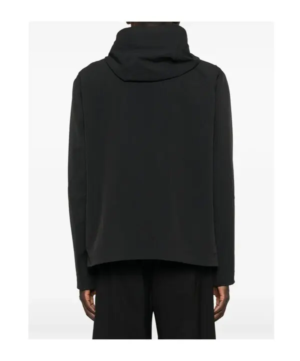 Veilance Hooded Zip-up Jacket - Black