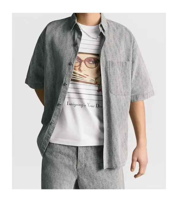 Dior Oblique Short-sleeved Overshirt