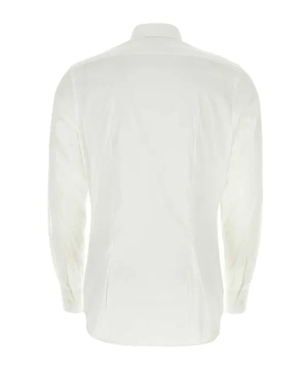 Prada Classic Long-sleeve Shirt - White