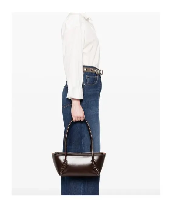Hereu Rectangular Tote Bag - Black