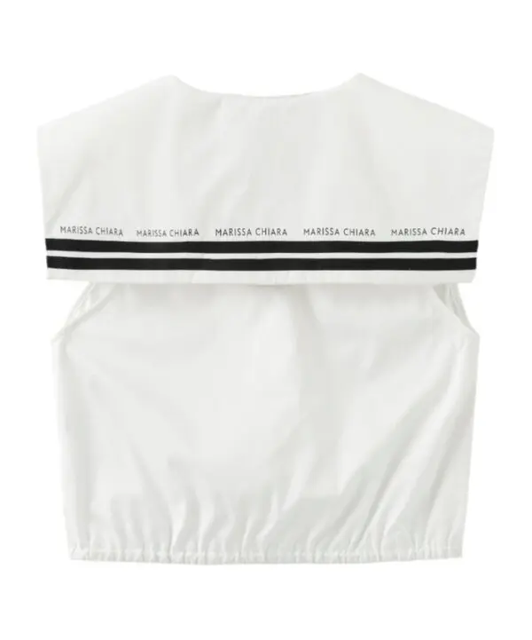 Marissa Chiara Sleeveless Vest With Lapel Collar