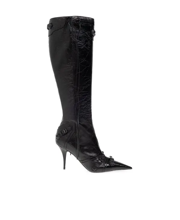 Balenciaga Cagole Heeled Boots