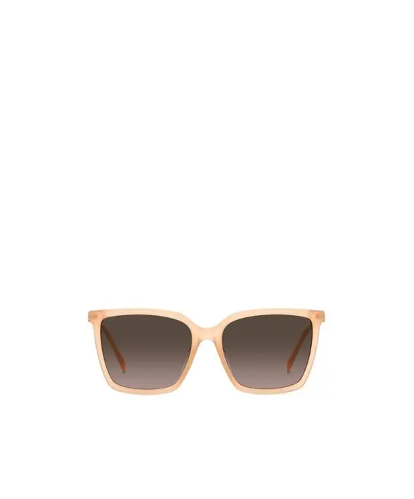JIMMY CHOO Square Frame Sunglasses - Brown