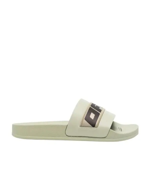 Off-White Industrial Logo Slides - Nude