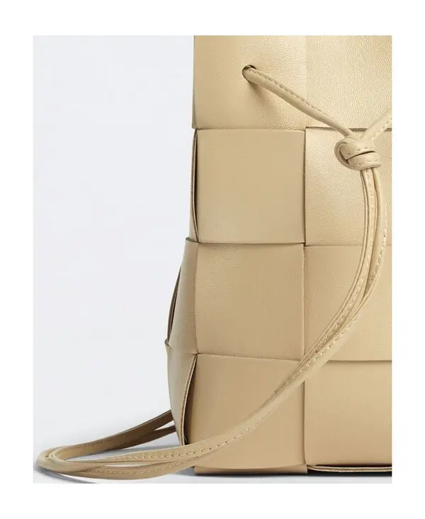 Bottega Veneta Cassette Small Shoulder Bag - Oat