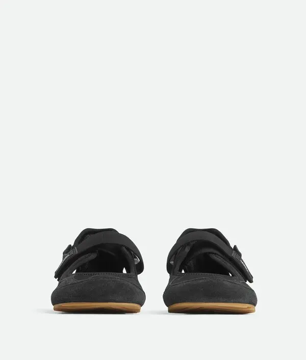 Bottega Veneta Orbit Flash Mary Jane Sneakers - Black