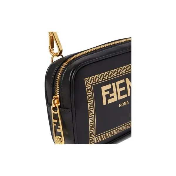 Versace Zipper Shoulder Bag