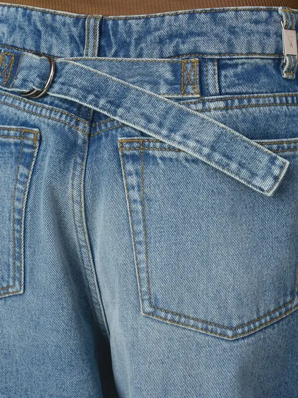 AMI Paris Cotton Super Wide-leg Jeans